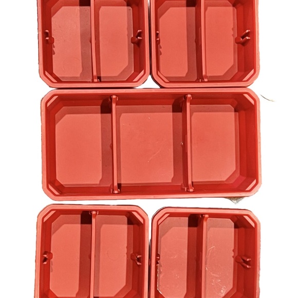 Milwaukee | Storage & Organization | 5 Red Profile Storage Bin Trays ...